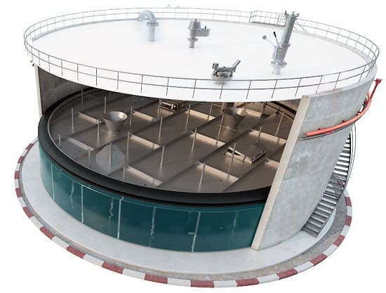 مخازن سقف شناور کدام اند؟ (2 نوع اصلی)