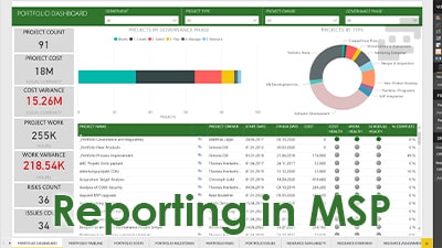 گزارش گیری در msp چگونه انجام می شود؟